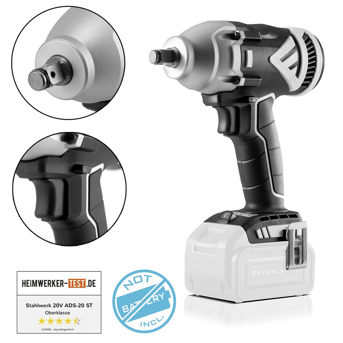 Stahlwerk Brushless battery rotary screwdriver ADS-20 ST solo | 20 vol