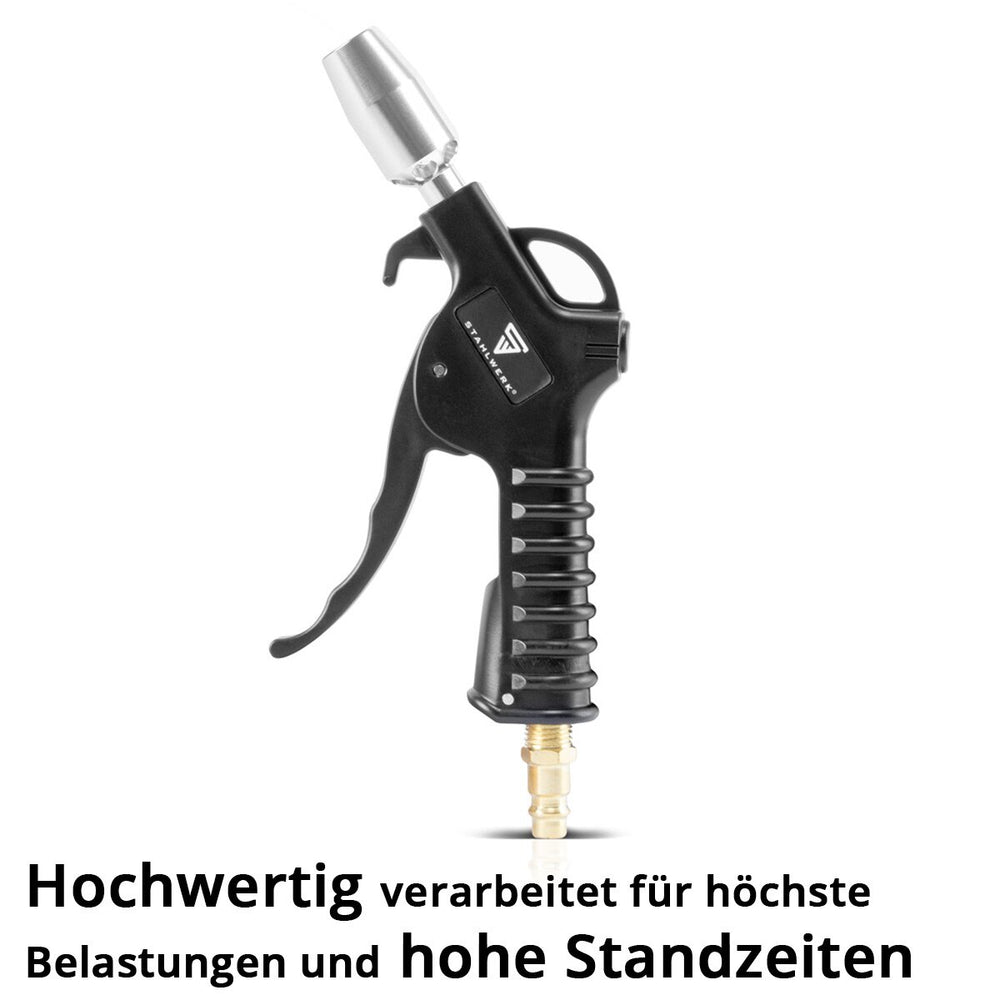 Steelworks compressed air outflass pistol DAP-202 ST with Venturidüse