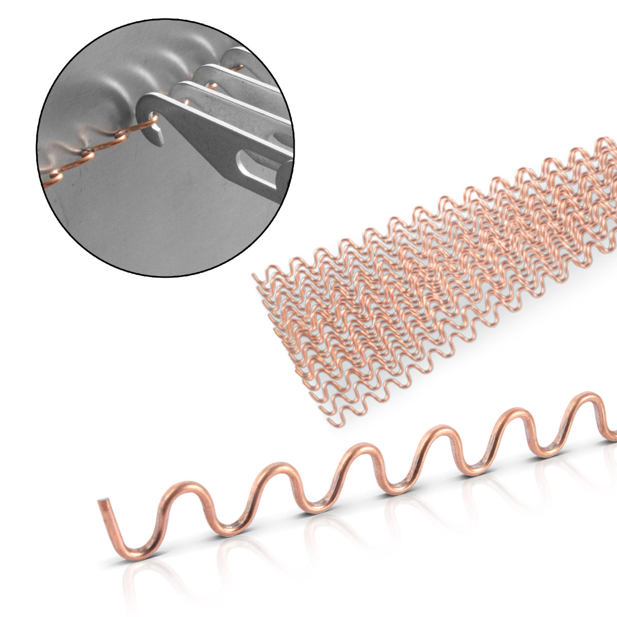 Steel mechanism corrugated wire / corrugated wire 25 set, smart repair