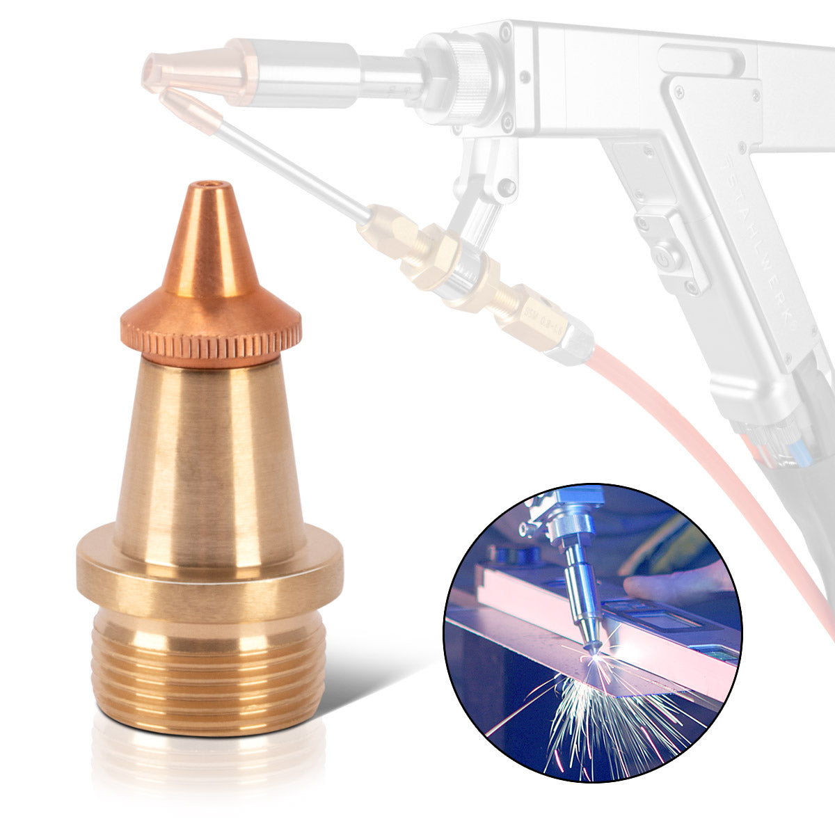 Stahlwerk laser cutting nozzle | CUT nozzle M8 x 1.5 mm professional a